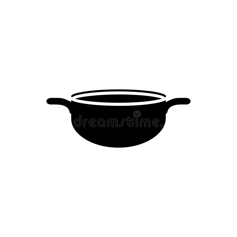 Saute pan icon stock vector. Illustration of sautacopy - 306213442
