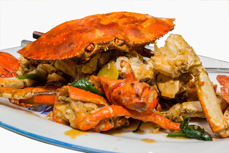 Sauteed crab stock photo. Image of legs, body, lunch - 39318488