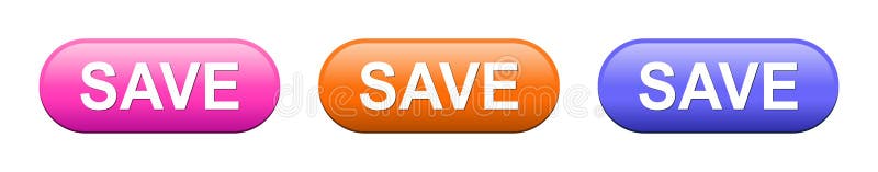 Save button stock vector. Illustration of detail, internet - 177866770