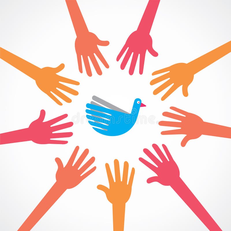 Save bird concept stock vector. Illustration of orange - 33127300