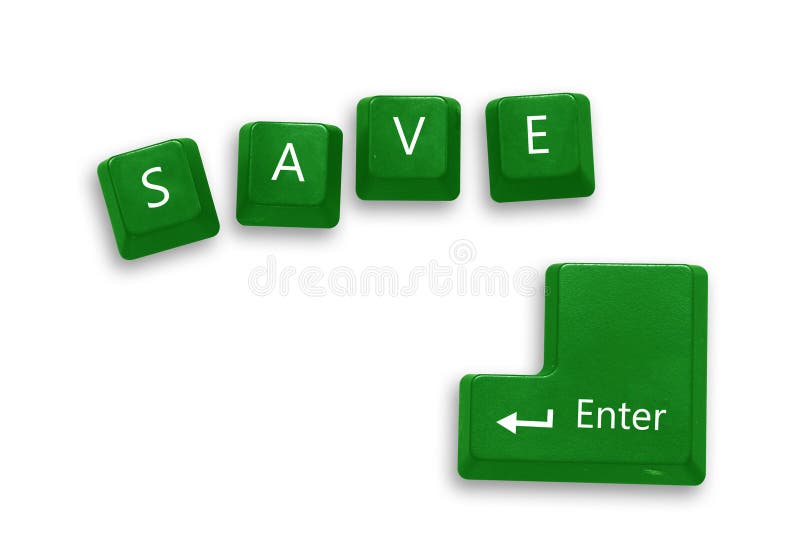 Green Keyboard stock image. Image of desktop, closeup, communication ...