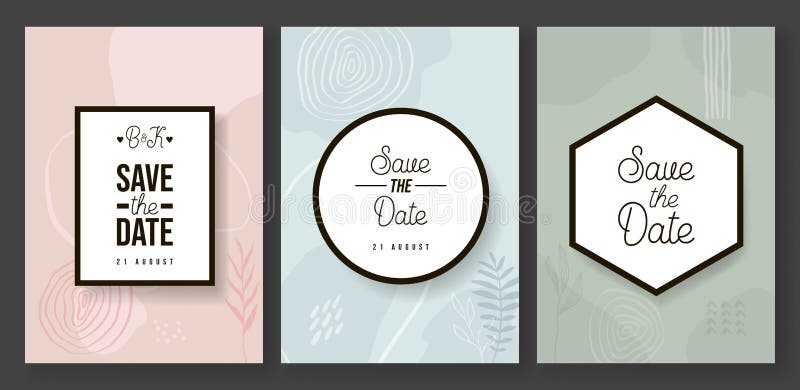 Save the Data in Frame. Vector Flat Illustration. Design Different ...