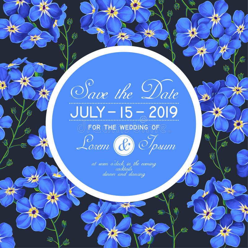 Square Templates for Greeting Card, Wedding Invitation, Save the Date ...