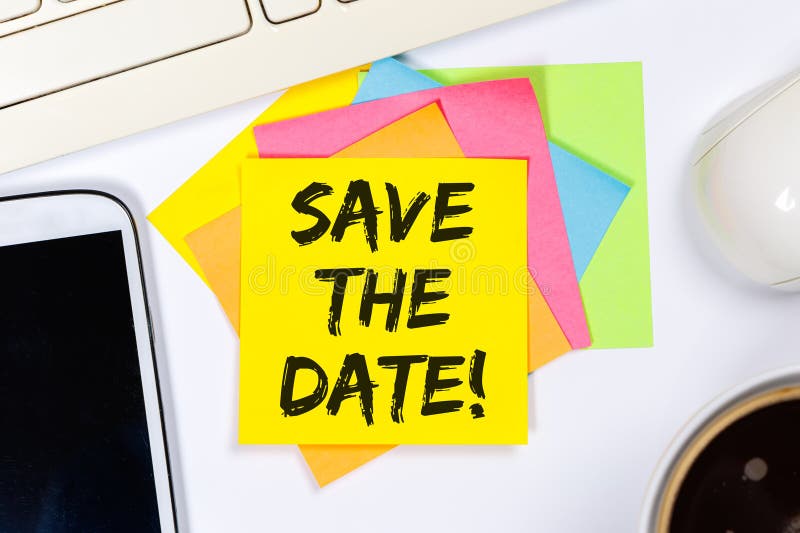 Save the Date Invitation Message Information Communication Business ...