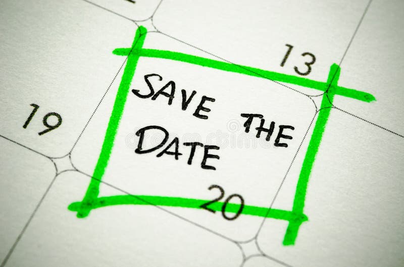 Save the date. stock photo. Image of calendar, handwritten - 61537774