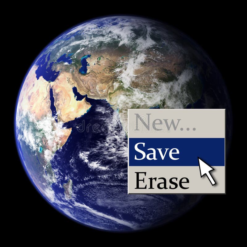 Save the Earth stock illustration. Illustration of mankind - 4799979