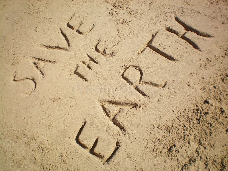 Save the Earth stock image. Image of save, phrase, letters - 6129131