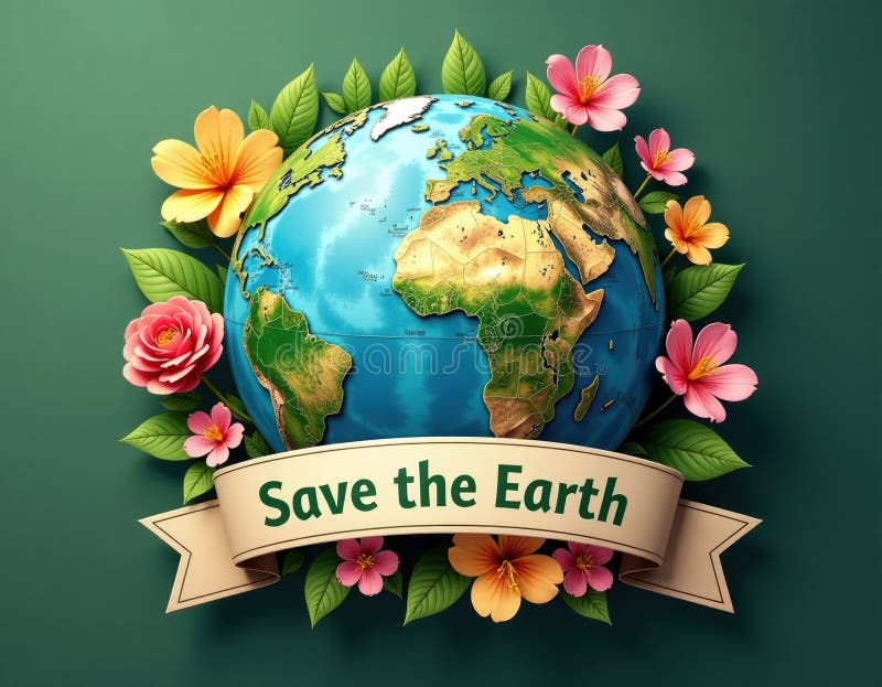 Save the Earth a Global Appeal for Environmental Conservation Stock ...