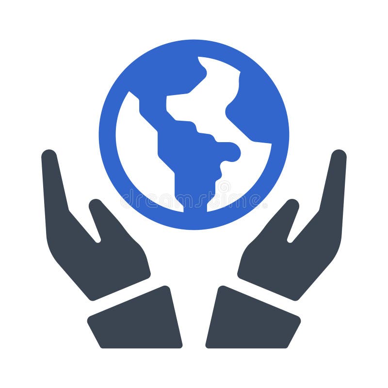 Save earth Icon stock illustration. Illustration of nature - 305815093