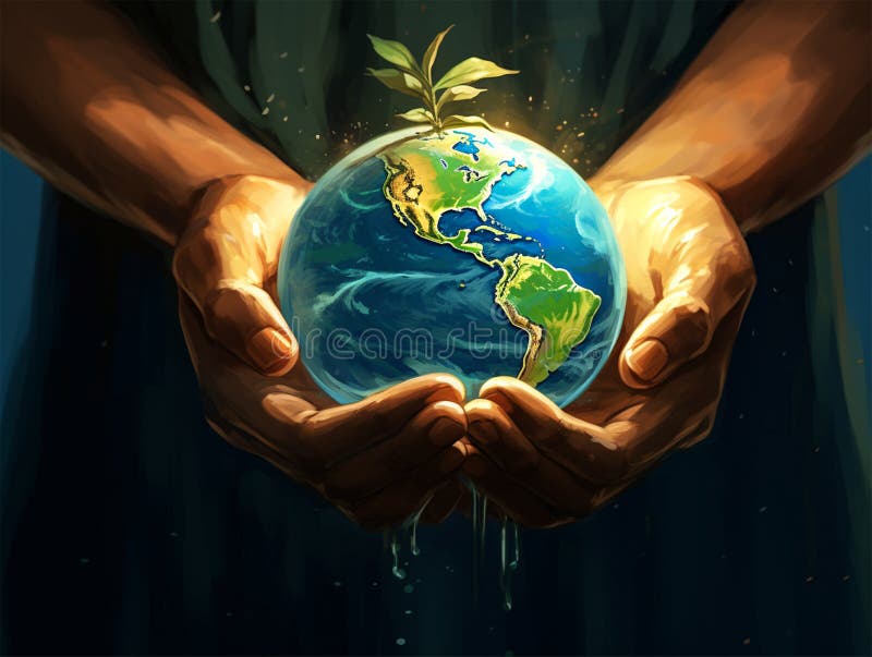 Save earth illustration stock illustration. Illustration of high ...