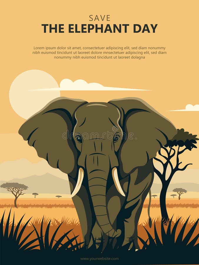 Save Elephant Stock Illustrations – 1,895 Save Elephant Stock ...