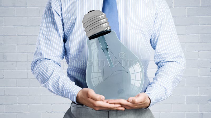 Save energy stock photo. Image of business, glowing, bulb - 57738334