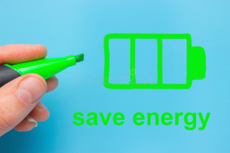Save energy concept stock image. Image of idea, conservation - 113379203