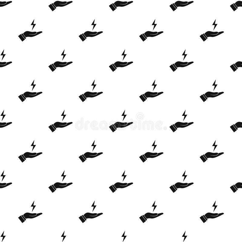 Save Energy Pattern Seamless Vector Stock Vector - Illustration of ...