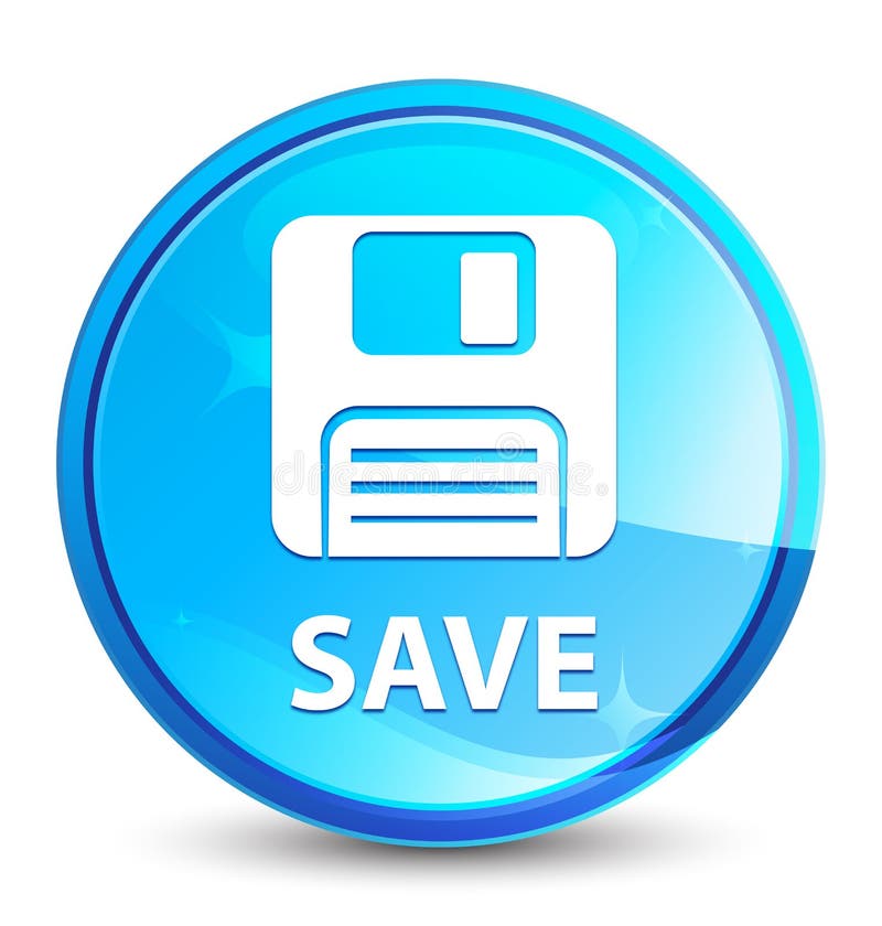 Save (floppy Disk Icon) Orange Round Button Stock Illustration ... Save (floppy Disk Icon) Orange Round Button Stock Illustration ...