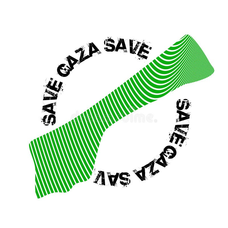 Save Gaza Vector Stamp. Free Gaza Icon Stock Illustration ...