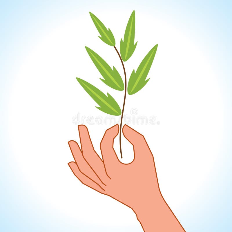 Save green concept stock vector. Illustration of care - 28542478