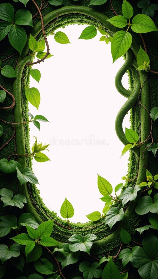 Save the Green Planet Abstract Organic Background with a Dominant Green ...