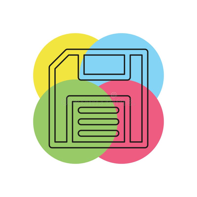 Save Icon - Computer Symbol - Memory Storage Stock Vector ...