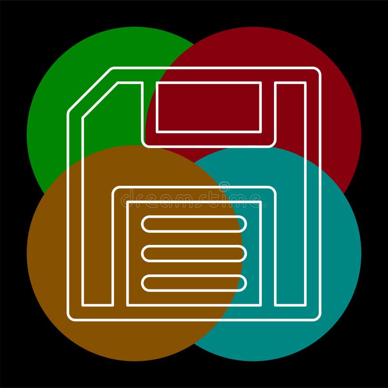 Save Icon - Computer Symbol - Memory Storage Stock Vector ...