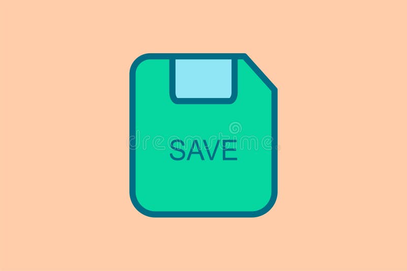 Save Icon. Icon Related To UI Elements. Suitable for Web Site, App ...