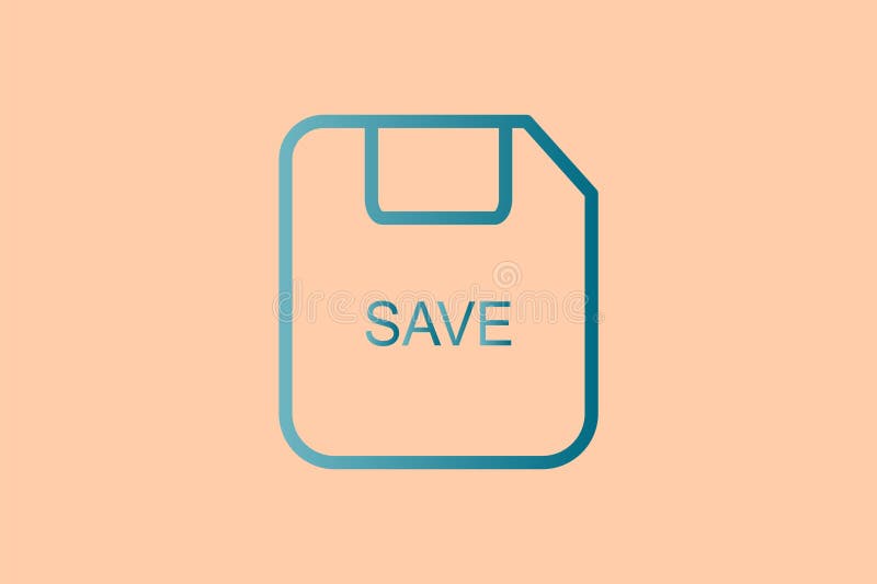 Save Icon. Icon Related To UI Elements. Suitable for Web Site, App ...