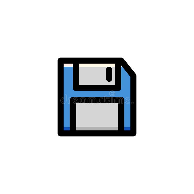 Save Icon stock vector. Illustration of pictogram, digital - 266548704