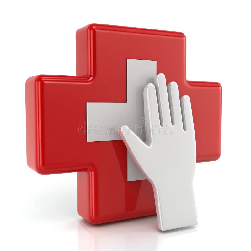 Save Life 3D Icon, stock illustration. Illustration of medical - 356486889