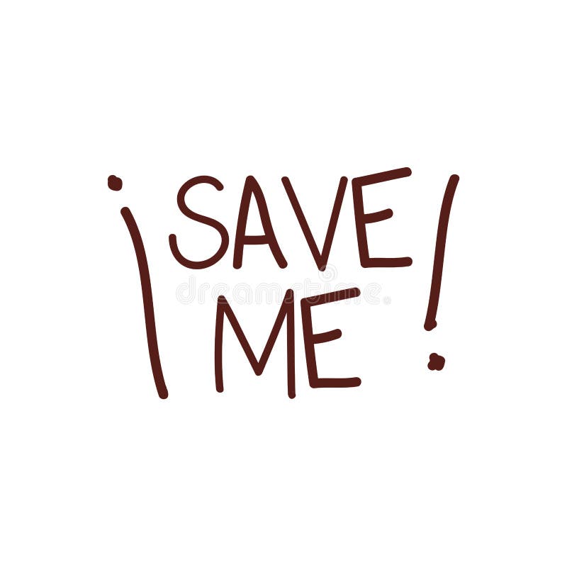 Save Me Label Isolated Icon Stock Vector - Illustration of recycle ...