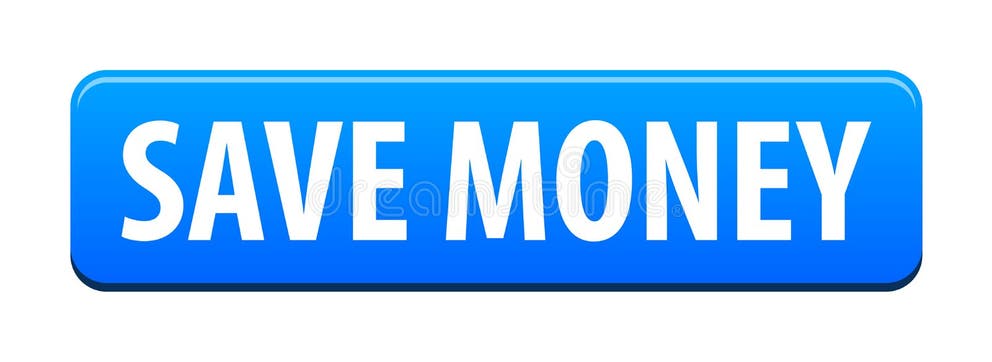 Save money button stock vector. Illustration of customer - 181115756