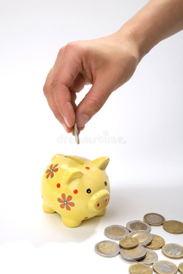 Pig safe box stock image. Image of isolated, earnings - 1892655