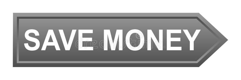 Save money stock vector. Illustration of commercial, concept - 22708905