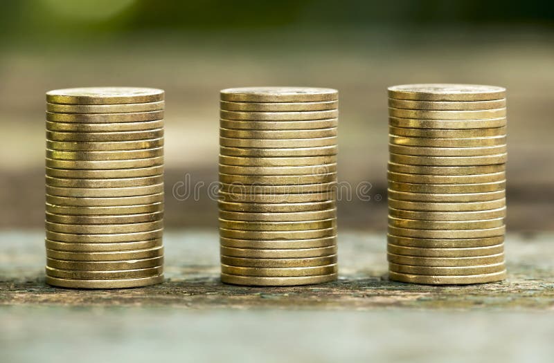 Save money - coins stock photo. Image of earning, space - 74960336