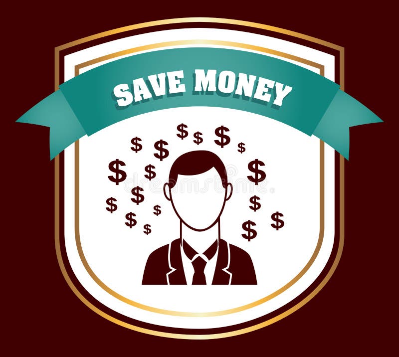 Save money design stock vector. Illustration of success - 45744640