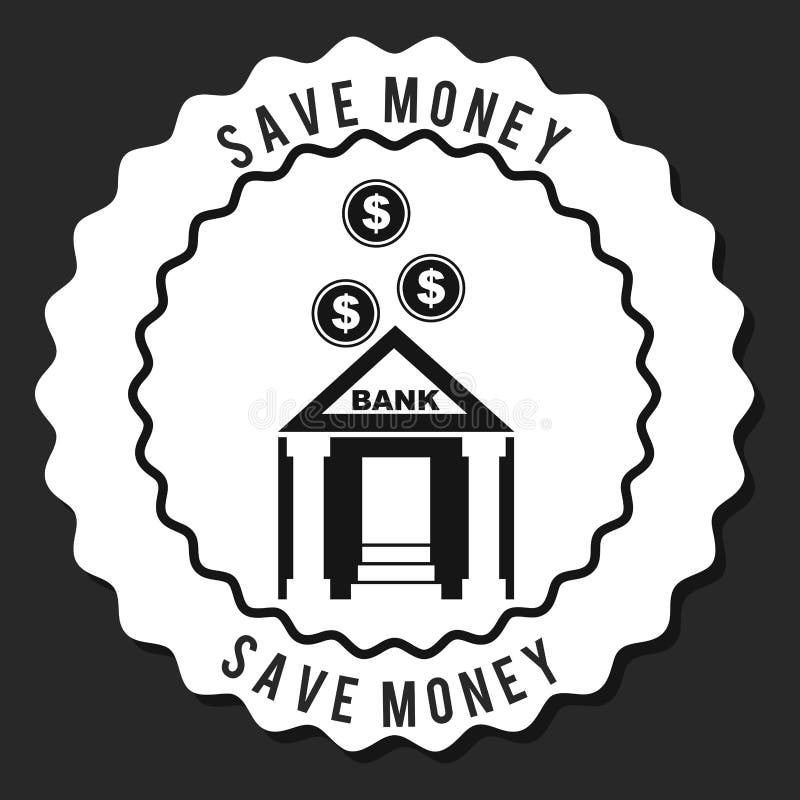 Save money design stock vector. Illustration of side - 45744662