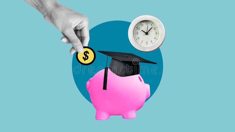 Save Money for Education. Educational Budgets and Grants Stock Image ...
