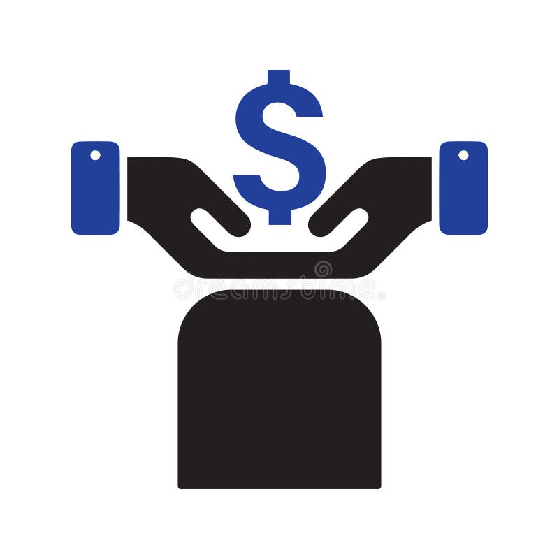 Save money icon stock vector. Illustration of cash, rich - 264880459