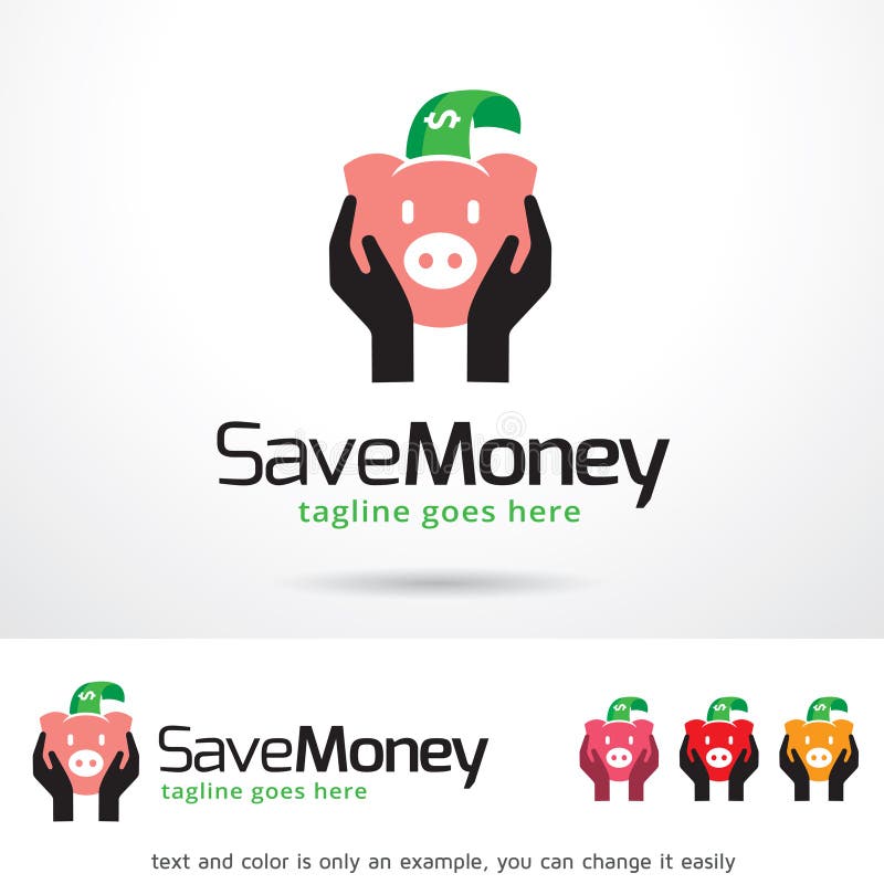 Save Money Logo Template Design Vector Stock Vector - Illustration of ...