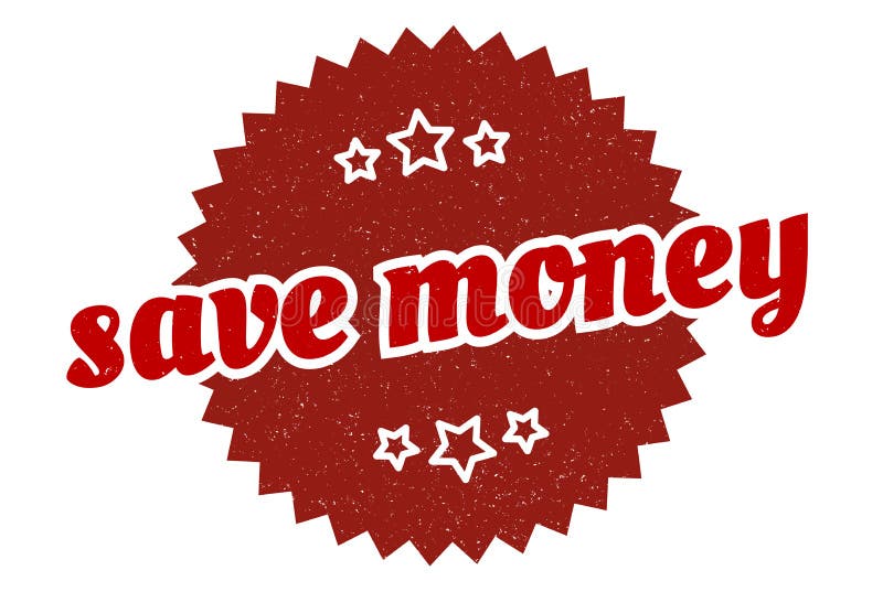 Save Money Sign. Save Money Vintage Retro Label Stock Vector ...