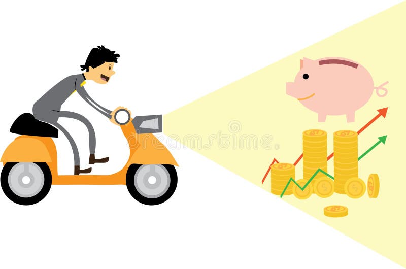 Save Money, Smart Phone for Man Business and Shopping Stock ...