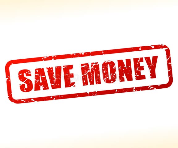 Save money text stamp stock vector. Illustration of money - 107551069