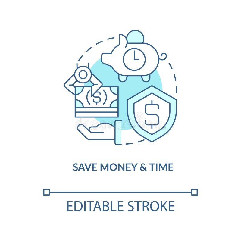 Logo Money Save Time Stock Illustrations – 403 Logo Money Save Time ...