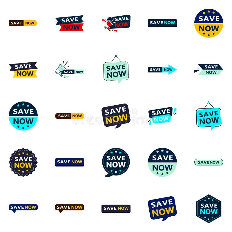 Save Now 25 Unique Typographic Designs To Stand Out and Drive Savings ...