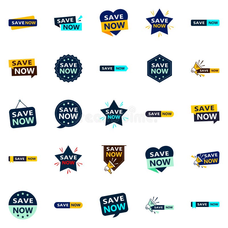 Save Now 25 Unique Typographic Designs To Stand Out and Drive Savings ...