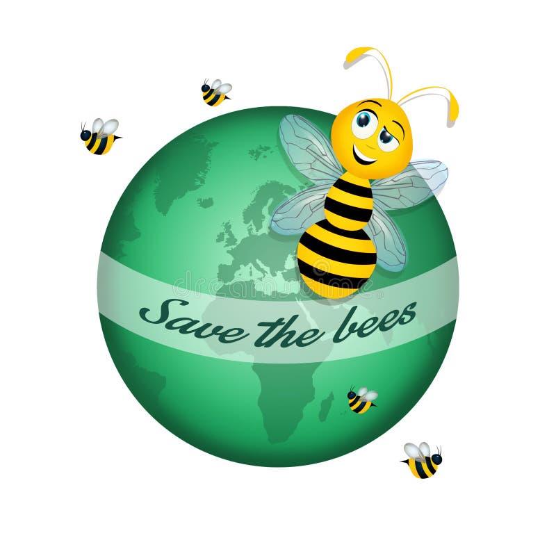 Save Bees Stock Illustrations – 296 Save Bees Stock Illustrations ...