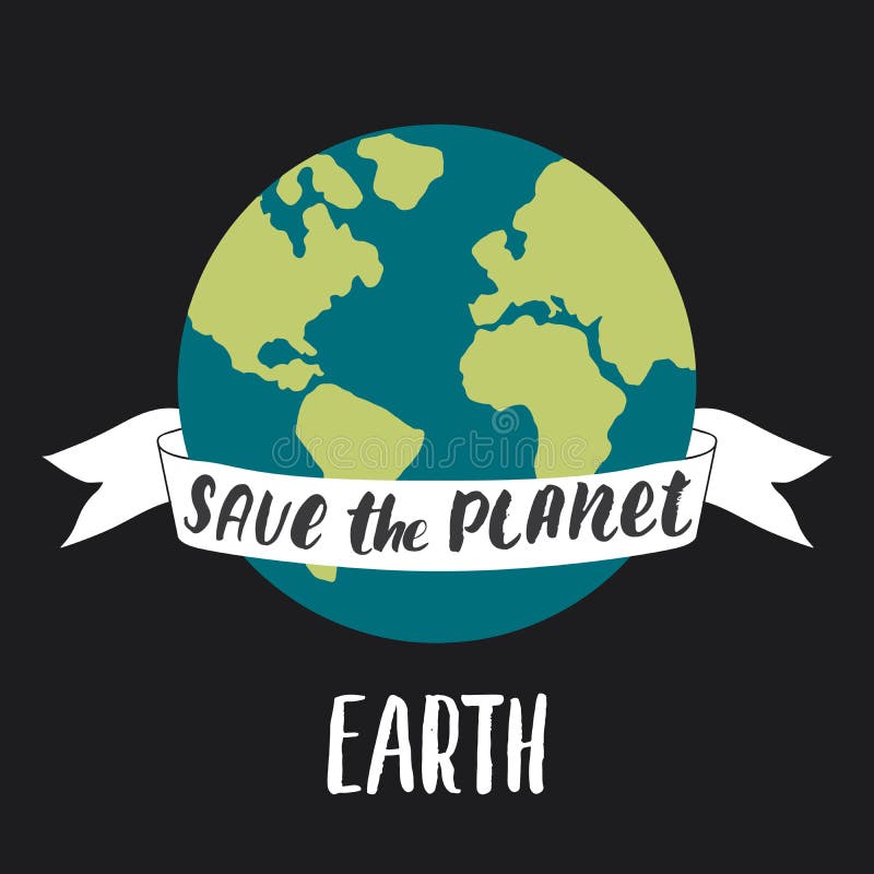 Save the Planet Card Design, Environment Protection Awareness Poster ...
