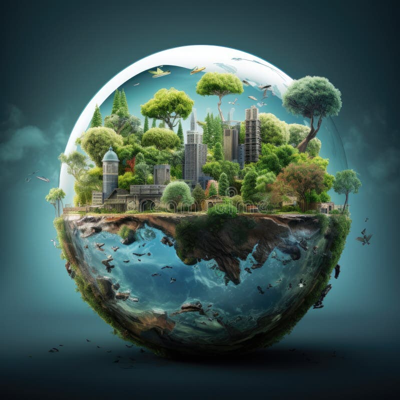 Save Planet Concept, Invest in Our Planet, Ecology Concept, World ...