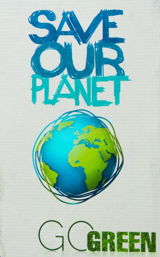 Save the planet poster . stock photo. Image of save - 175552370