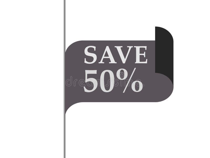 Save Shopping Icon Bags with Percentage Discount Stock Vector ...