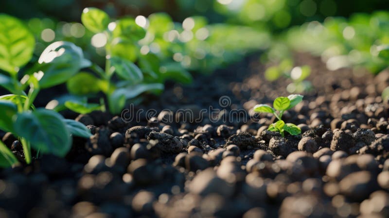 Save the Soil Ecological Advertising Concept Stock Image - Image of ...